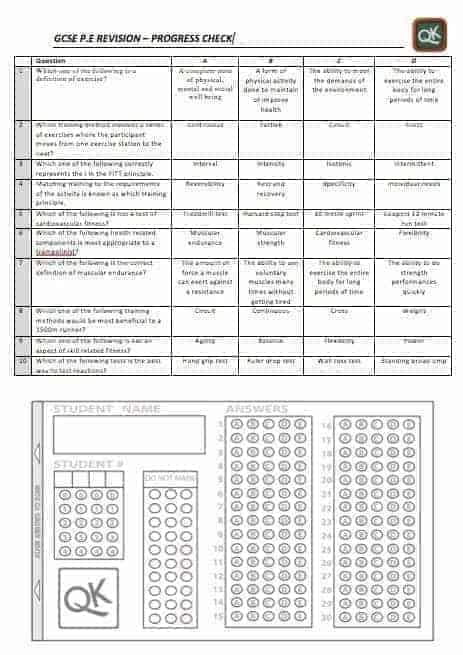 QuickKey – Fast Formative Assessment @4_teachers – PE4Learning