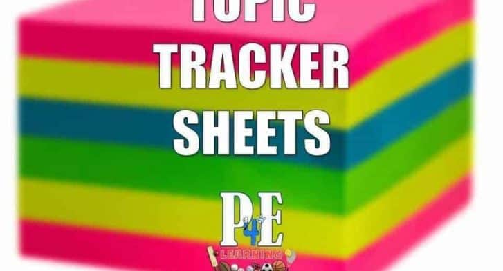 Topic Tracker Sheets – “I Can” AQA PE from @GymaholicTracy – PE4Learning