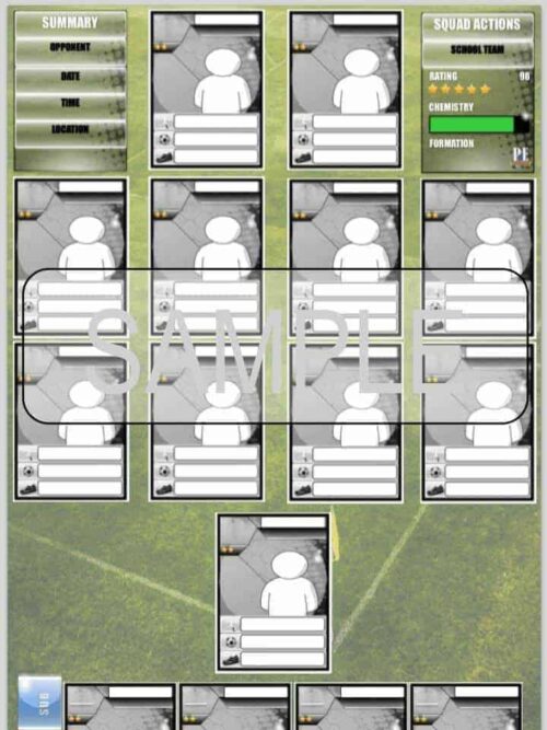 Ultimate Team Sheets – PDF Printables – PE4Learning