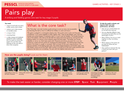 Core Tasks in Physical Education – PE4Learning