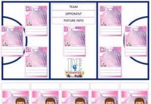 Netball Team Sheet – Editable Templates – PE4Learning