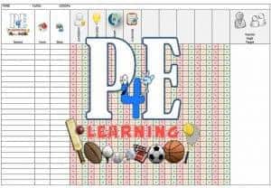 PE Assessment Register Templates – PE4Learning