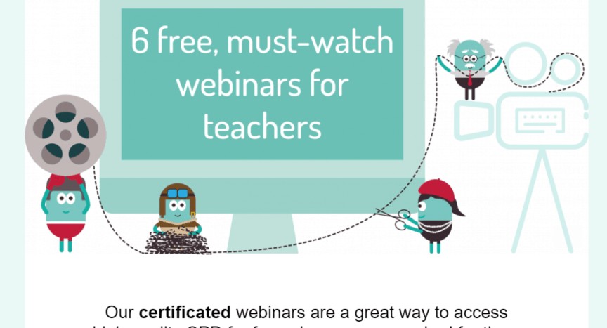 6 free, Must-watch webinars for teachers from @The_EverLearner ...