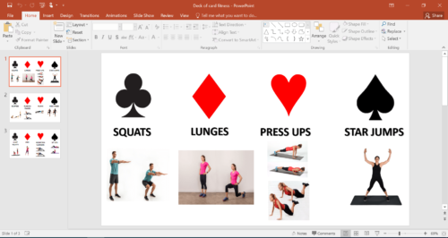 Deck of Cards Fitness Resources by BellamyPE – PE4Learning